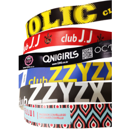 Customisable Full Colour Event Wristbands - Enhance Your Event ...