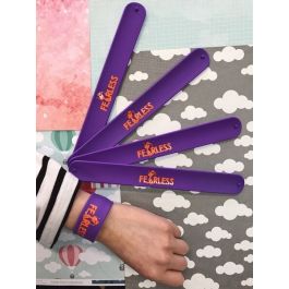 Slap Band | Slap Bracelets | Custom Solid Printed Slap Bands