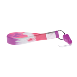 Custom Swirl Silicone Keychain Keyrings - Get your Summer on with Handband